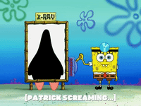 Patrick Screaming Gif