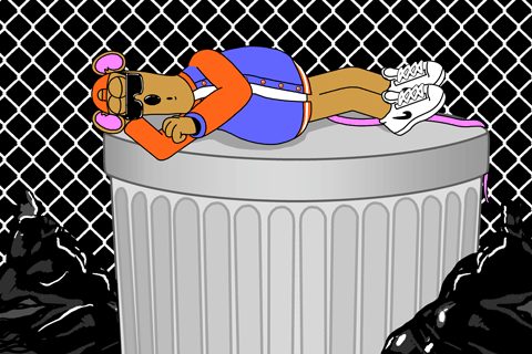 Sleep Rat GIF by GIPHY Studios Originals - Find & Share on GIPHY