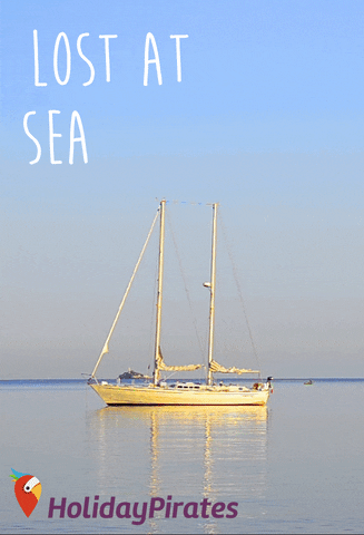 Lost At Sea Travel GIF by HolidayPirates - Find & Share on GIPHY