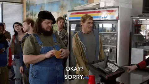 Okay Sorry GIFs - Get the best GIF on GIPHY