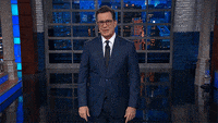 Colbert Slow Smile Gif