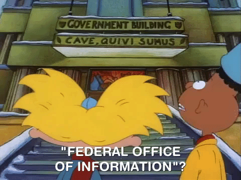 Federal Government Building Cartoon