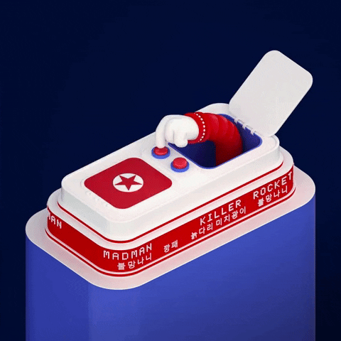 Nuclear Trump GIF by ELMØ - Find & Share on GIPHY