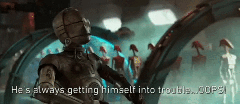 Hes Always Getting Himself Into Trouble GIFs - Get the best GIF on GIPHY