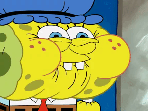 Spongebob And Patrick Laughing Gif