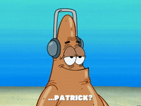 Surprised Patrick Transparent Gif