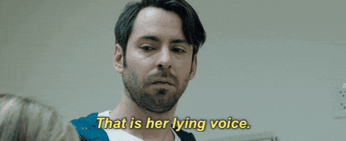 That Is Her Lying Voice GIFs - Get the best GIF on GIPHY