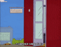 Peeking Around The Corner Gif