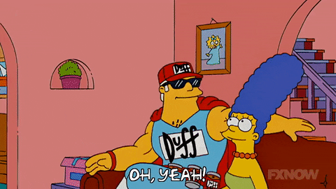 Duffman Gif