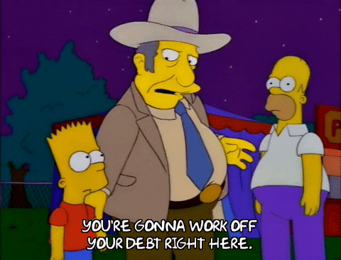 Your Debt GIFs - Get the best GIF on GIPHY
