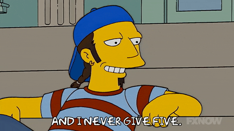 Give-five GIFs - Get the best GIF on GIPHY