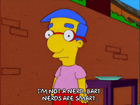 Simpsons Nerd Gif