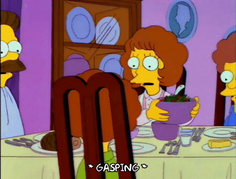 Shocked Season 3 GIF by The Simpsons - Find & Share on GIPHY
