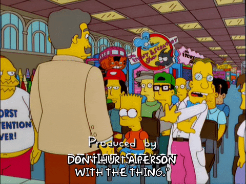 Scared Bart Simpson GIF - Find & Share on GIPHY