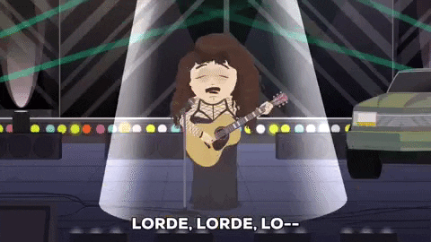 South Park Lorde Gif