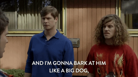 Like A Big Dog GIFs - Get the best GIF on GIPHY
