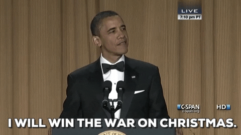 I Will Not Win The War On Christmas GIFs - Get the best GIF on GIPHY