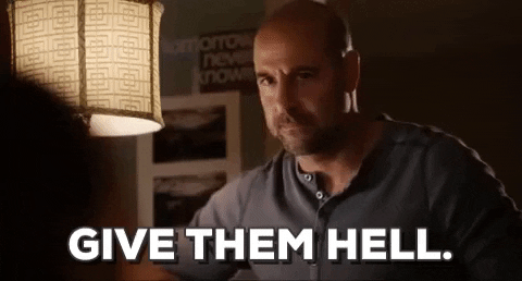 Give-them-hell GIFs - Get the best GIF on GIPHY