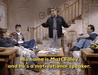 Chris Farley Motivational Speaker Gif