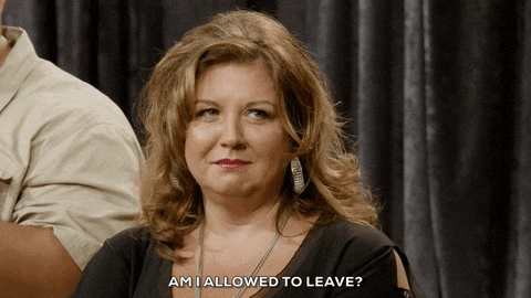 Am I Allowed To Leave GIFs - Get the best GIF on GIPHY