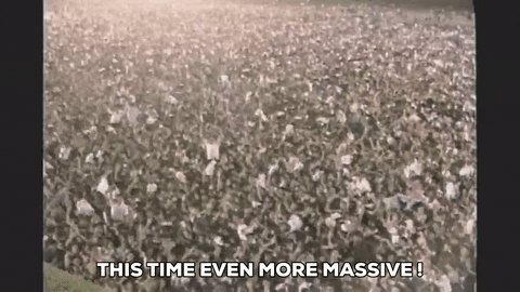 Massive Crowd GIFs - Get the best GIF on GIPHY