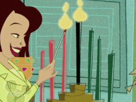 Festive GIFs from the Kwanzaa Episode of "The Proud Family" by Holidays ...