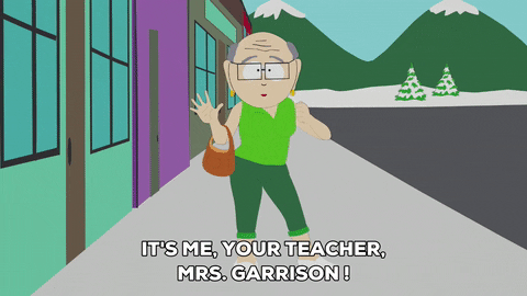 Mrs Garrison GIFs - Get the best GIF on GIPHY