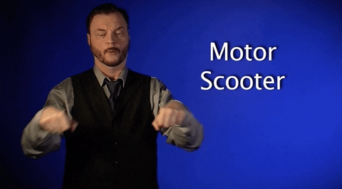 Motor-scooter GIFs - Get the best GIF on GIPHY