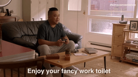 Enjoy Your Fancy Work Toilet GIFs - Get the best GIF on GIPHY
