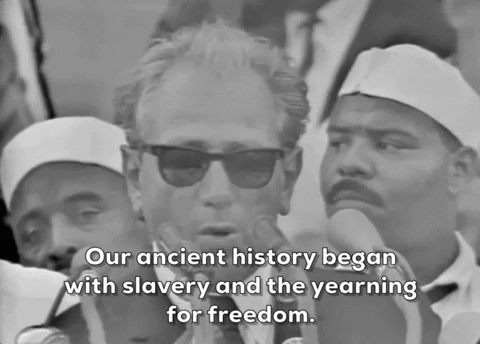 What Rabbi Joachim Prinz Said at the 1963 March on Washington by GIPHY ...