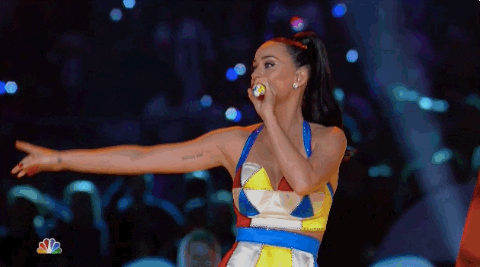 Super Bowl Halftime Show GIF by Katy Perry - Find & Share on GIPHY