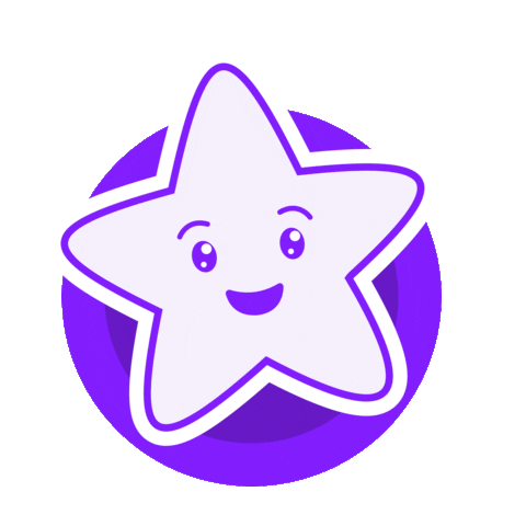 Star Flirting Sticker by Letras for iOS & Android | GIPHY