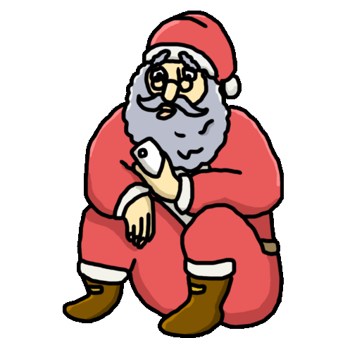 Disappointed Santa