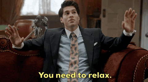 Breathe Chill Out GIF by CBS - Find & Share on GIPHY