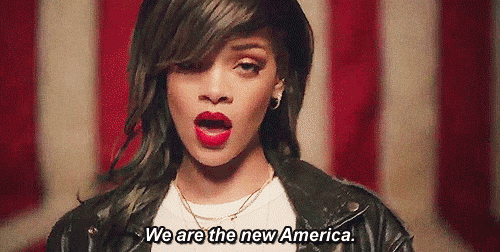 New trending GIF tagged rihanna america american oxygen… | Trending Gifs