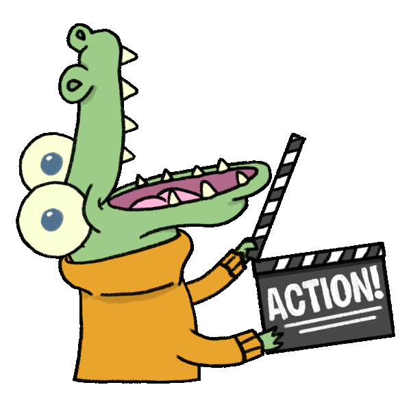 Acting Academy Awards Sticker by Chris Timmons for iOS & Android | GIPHY
