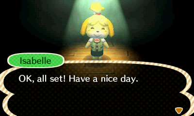 Isabelle Animal Crossing Gif