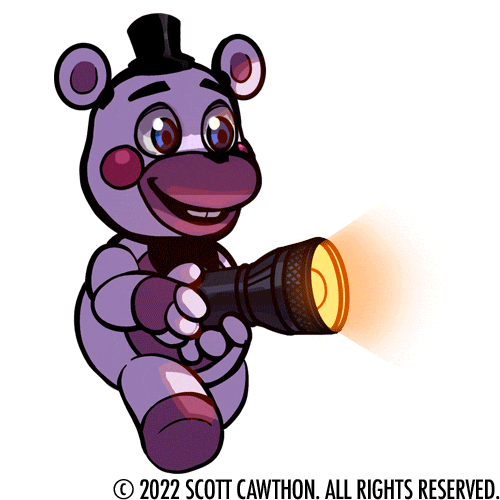 Five Nights At Freddys Search Sticker by Steel Wool Studios for iOS ...