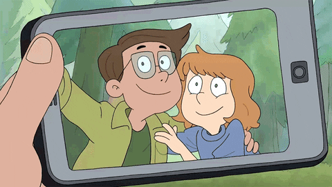 Selfie Photobomb GIF by Cartoon Network EMEA - Find & Share on GIPHY