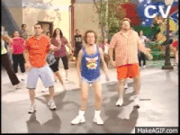 Richard Simmons Workout Gif