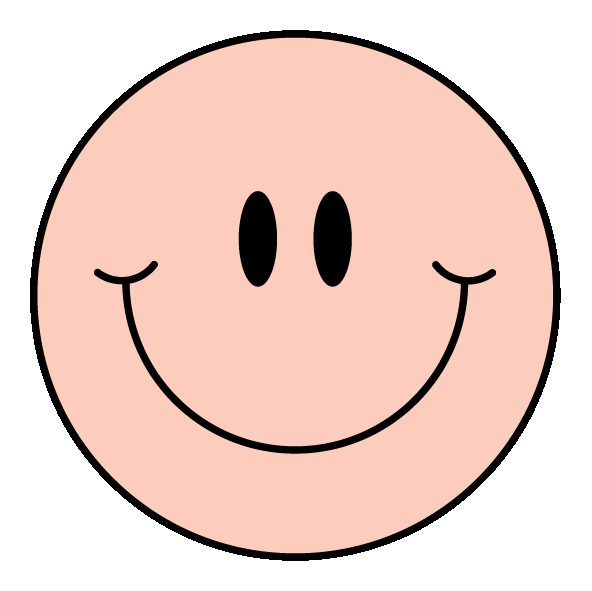Moving Happy Smiley Face Clip Art