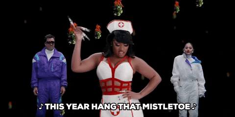 Hanging-mistletoe GIFs - Get the best GIF on GIPHY