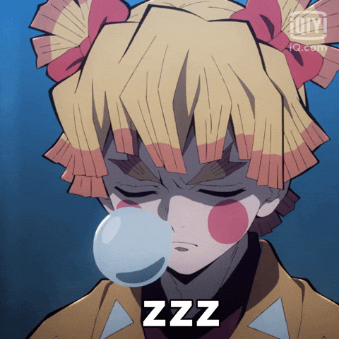 Kimetsu No Yaiba Sleeping GIF by iQiyi - Find & Share on GIPHY