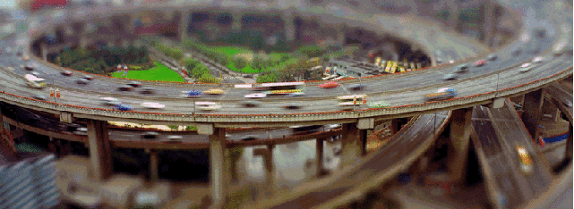 New trending GIF tagged time lapse highway tilt… | Trending Gifs