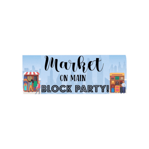 Come Block Party Sticker by Choose Marshall for iOS & Android | GIPHY