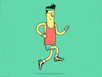 Running Animation Process Gif