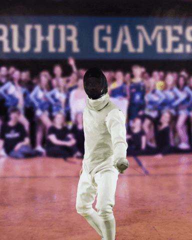 Sport Fencing GIF by Ruhr Games - Find & Share on GIPHY