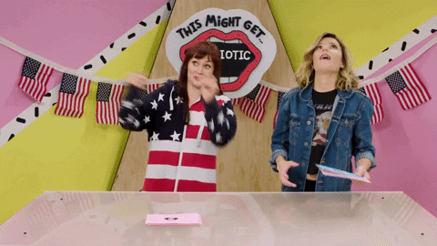 Grace Helbig Dancing GIF by This Might Get - Find & Share on GIPHY