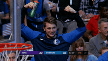 Celebrate Luka Doncic GIF by NBA - Find & Share on GIPHY