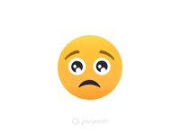 Scared Smiley Animated Gif